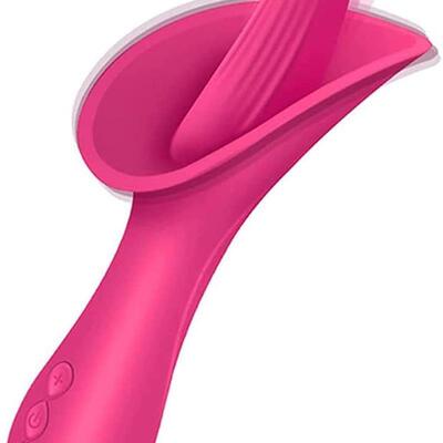Clitoris Stimulator Sextoy Tongue Licking Vibrator for Women