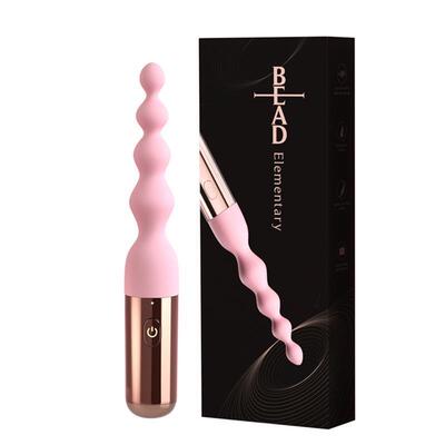 Prostate Massager Push Type Butt Plug PseudoPenis Vibrator A