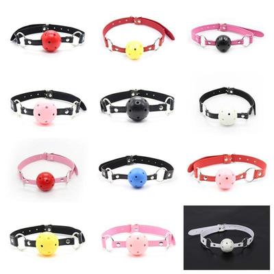 BDSM Oral Sex Toys Open Mouth Gag Ball Fetish Slave Bondage