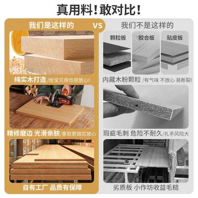 实木书架儿尘置物架落地童一体靠墙转角物柜简易储学生多层IDG防