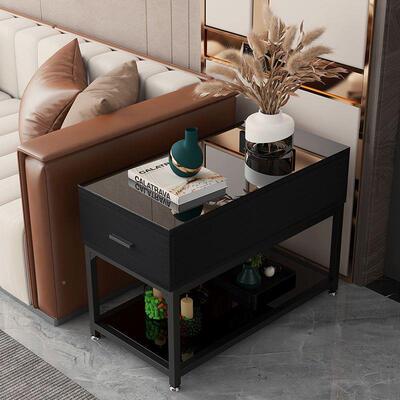 简约现代客边几柜沙PFS33222发边角柜移动柜小边茶几厅迷卧室床头