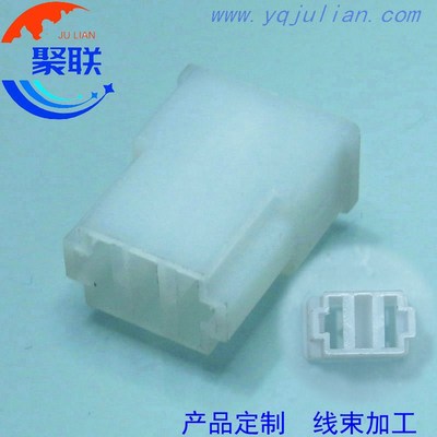 DJ70221-6.3-21 汽车线束连接器插头 6.3系列车用接插件 含端子2P