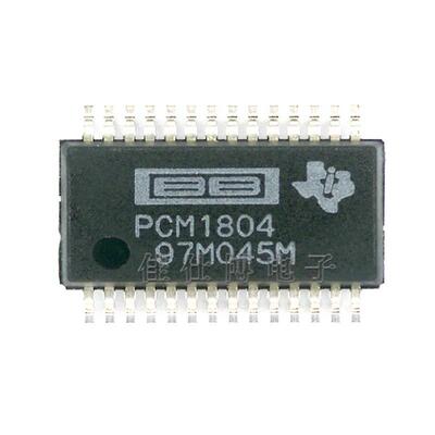 PCM1804DBR PCM1804 全新原装 立体声模数转换芯片ADC 贴片SSOP28