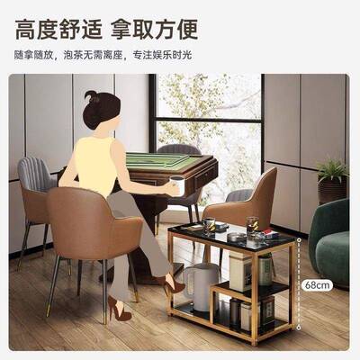 小红茶桌沙发小桌子茶水网代简易茶桌奢现代轻阳台简LEP易现桌小