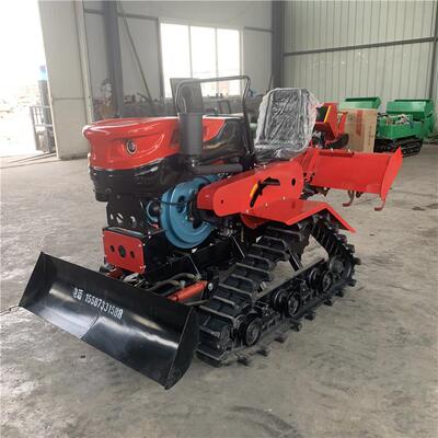 3QDS5力履带式马旋耕机田旱地农用水能耕地机多功履带耕田打地机
