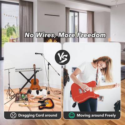A8-器2乐器无线频发吉他无线传输系统音贝斯吉收他IKZ拾音器