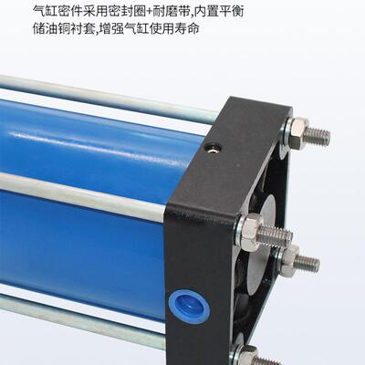 推大力耐高温铁气缸QGB63-81018-00-125X2X50X755X100X200全铁耐