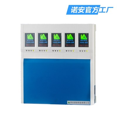 定制:诺安NA2000气体报警控制器主机分线制多通道报警器