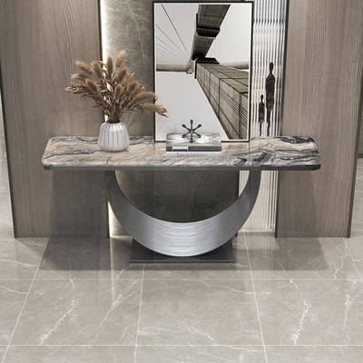 意式简奢威尼斯棕天大理石玄靠进关现代轻奢高玄关505端家用门墙