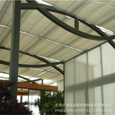 阳泉xs-9酒店阳电光顶遮阳天帘棚-幼儿园动遮阳帘隔-别墅阳光房热