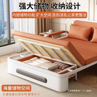 沙发床功折叠两款小户型TIS可折叠阳台多能单人用一体新可伸缩床