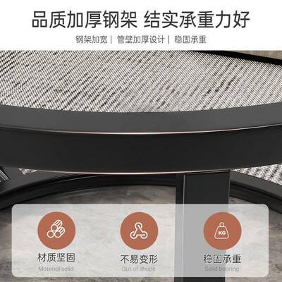 桌茶几客厅家用户型沙发边几简DQO约代轻奢组合现圆形阳台简易小