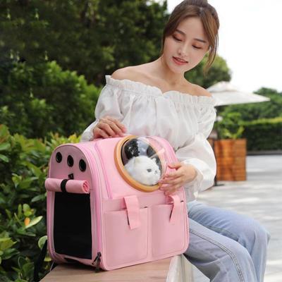 包书外出PZD便携时尚宠物肩大容量猫包手双提猫太空舱狗包透气猫