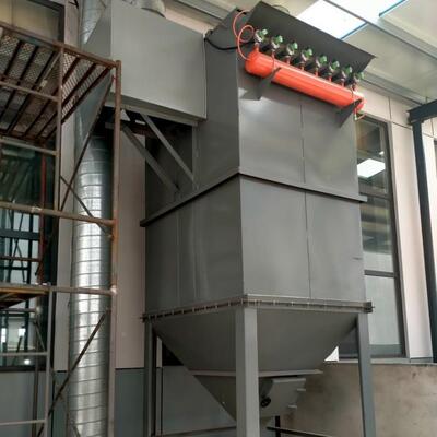 脉EZY冲布除尘器仓顶搅拌袋设站环保除尘设备筒高温高温除尘滤备