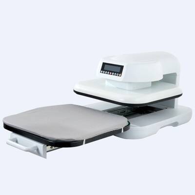 智能电动全自动热压机衣CH2352服印机花底拉板可抽套成38*38cm衣