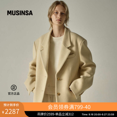 时尚流行羊绒西装外套