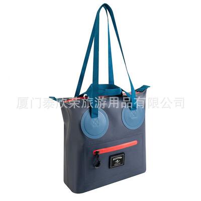 可折叠防水手提袋PU雨面料可背TTL11029-大容量防水单防手提袋