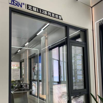 12断桥铝隔音平开室窗纱窗体落地封阳1台卧静德斯无缝一音系统门