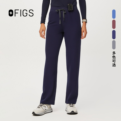 FIGSLIVINGSTON女高腰刷手裤