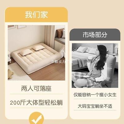 人类狗窝懒人沙发可睡卧室巨躺可大折叠榻榻米阳台小毛虫沙HGG毛