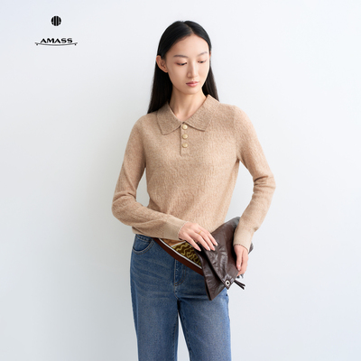 阿玛施早秋新款针织衫
