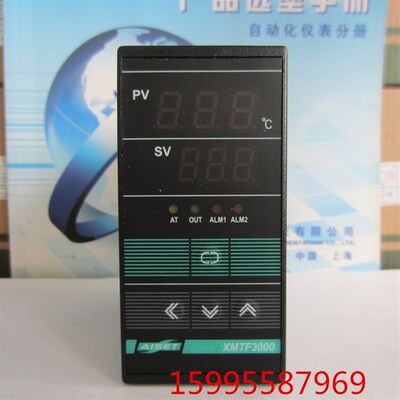 AISET上海亚泰仪表温度控制XMTF3000温控仪XMTF-3412(N)P=0 PT100
