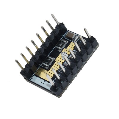 3D印表机主板配件 LV8729步进马达驱动器 128高细分模块 送散热片