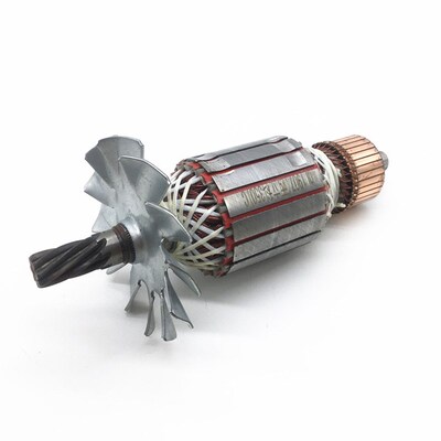 适西力科350 355钢材切割机转子反8齿新短伦达2142电机8齿转子