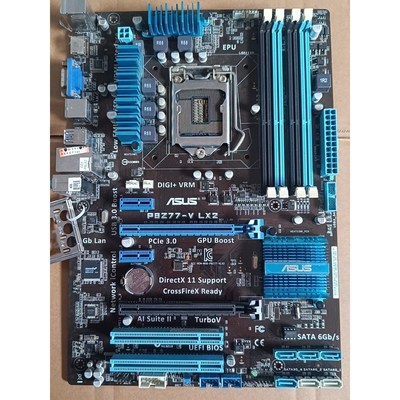拆机p8z77-v lx2主板测E试完好,功能正常,实物拍摄正