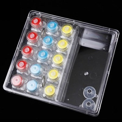 达瓦2500钓箱内盒 S2600钓箱专用小药盒套装奥奇峰钓箱储物盒带瓶