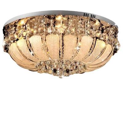 现代简约吸顶灯具水晶灯客厅餐厅灯卧室聚宝盆灯饰2045