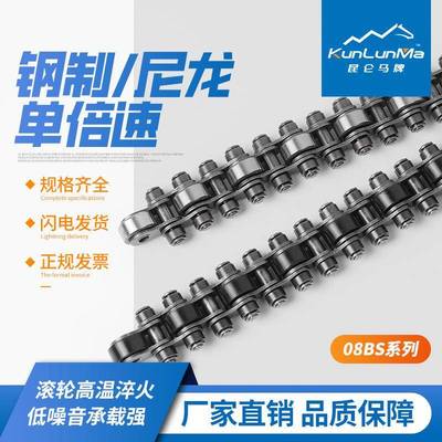 12b2s钢单倍倍速链条现4货1BS-3-P28/C28374-48-P28输送线单速链