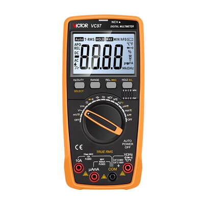 胜利万用表数字高精度VC9808A+VC9806+VC9801A全自动VC97多功能