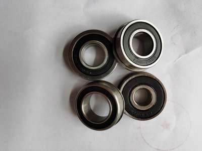 手推车非标带边带台法兰轴承6202RS  内径12 16  20 6003RS 6301