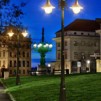 欧式庭院灯园别墅杆景观TMS灯户外村小区公防水路灯新农节高能灯