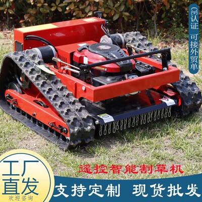 出口德国履带式割草机 Remote controlled crawler mower除草剪草