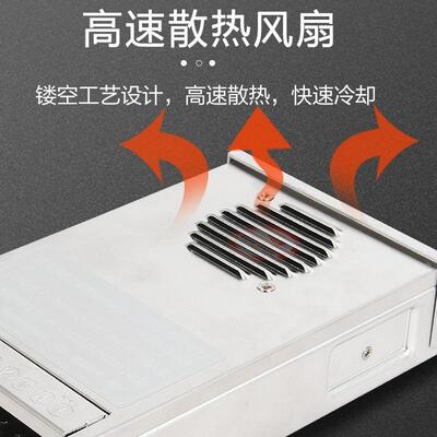 led防雨开电220V转24v00W广关告招牌发光字源650直流变压器4灯箱