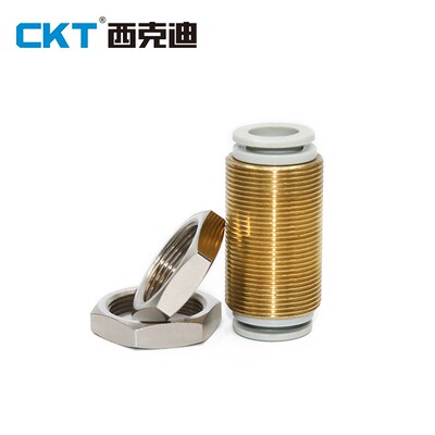 CKT隔板smc型直通接头KQ2E  03 04 06 08 10 12 16-00