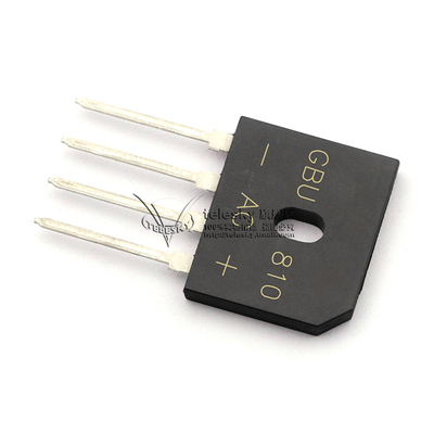 扁桥桥堆 GBU810 整流桥堆 8A1000V  DIP-4 整流器