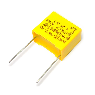 【Risym】安规电容 X2 275V 0.47uF 470nF 474K 脚距22mm电容器