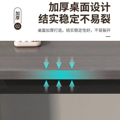 电脑桌台式家用书桌桌学生学习写办字桌简约公桌出租屋简DSZ桌易