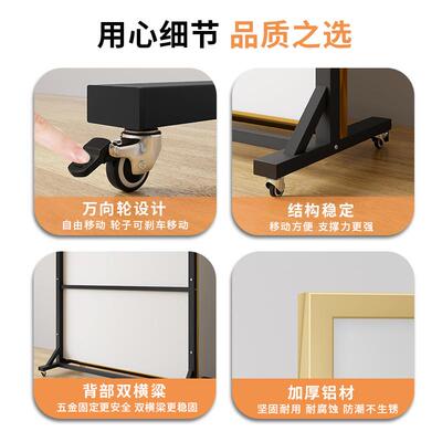 移动穿子衣镜舞蹈镜超大全身镜家用穿衣跳TSZ舞瑜伽舞健身蹈室落