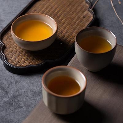 龙泉瓷功夫茶杯人杯单个杯陶瓷品杯家用青茗猪DRA油冻小主茶碗