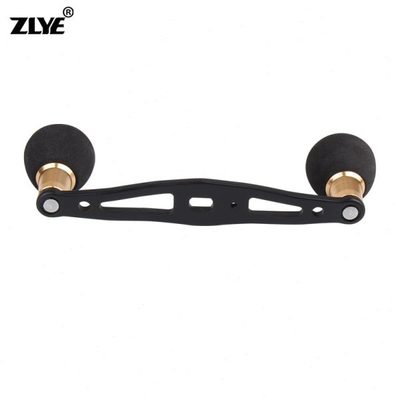 ZLYE路亚金属握丸筏钓轮摇把筏轮摇臂轻量化铝合金摇臂水滴轮配件