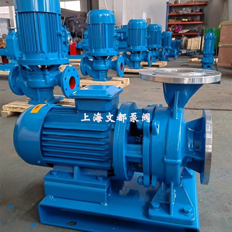 ISG/ISW32-200A型立式管道泵离心泵不锈钢增压泵卧式冷热水循环泵