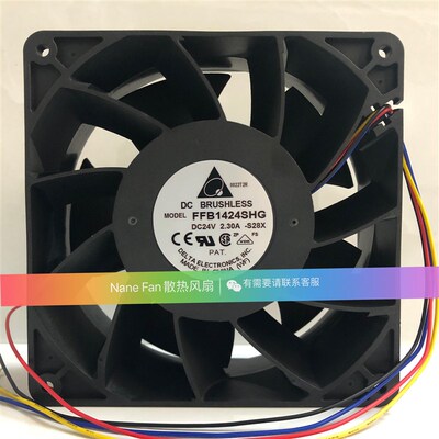 台达DELTA FFB1424SHG 14050 24V2.3A超强风力双滚珠14cm散热风扇