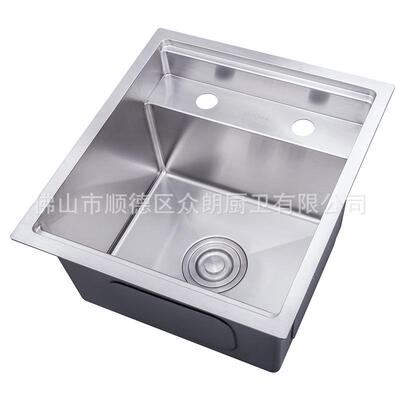 新品34不带盖板隐藏式水0槽带折叠式3943龙头钢吧台锈盆小单槽394