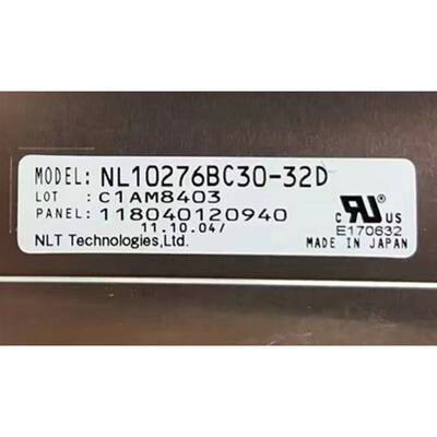 NEC原装15寸NL10276BC30-32D液晶显示屏液晶屏实物拍摄，价格商谈