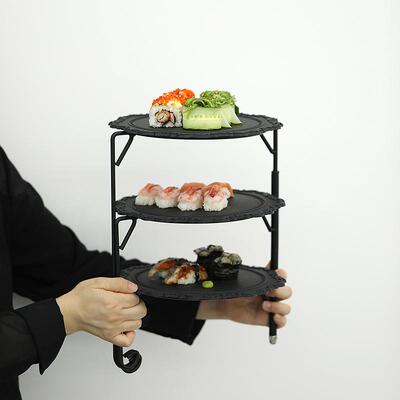 多层艺蛋糕TKG架婚庆道具铁甜品台阶梯展示架烘焙店甜品创意架托