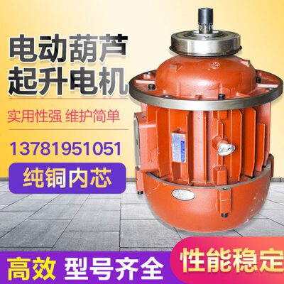 南京特种总厂锥形电机 ZD21-4 ZD52-4电动葫芦主起升电机原厂